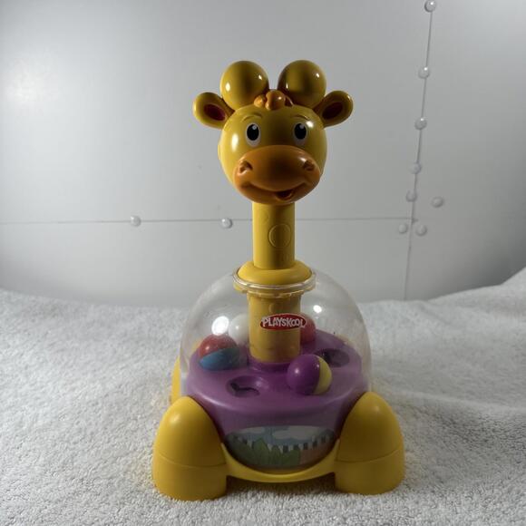 Playskool | Toys | 21 Playskool Poppin Park Giraffalaff Tumble Top Toy ...